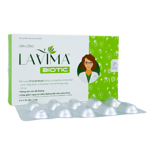 [CHÍNH HÃNG] VIÊN UỐNG PHỤ KHOA MEN VI SINH VÙNG KÍ.N LAVIMA BIOTIC HỘP ...
