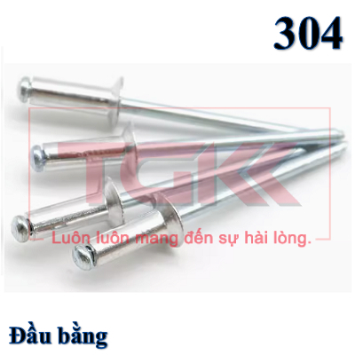 Đinh rút inox 304 đầu bằng D4.8 - D6.4 | Shopee Việt Nam