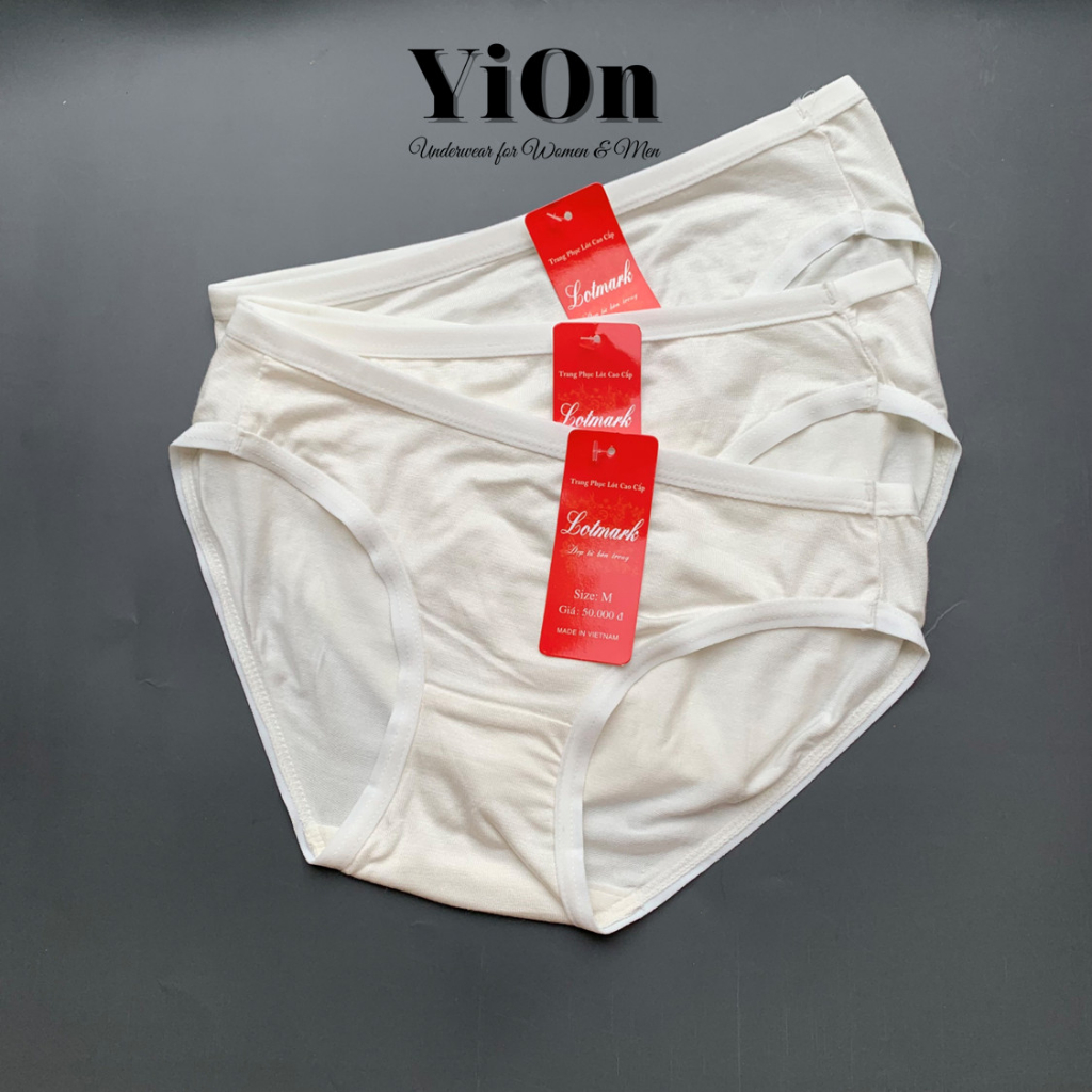 Combo Quần Lót Nữ Học Sinh Cotton Màu Trắng Mềm Co Dãn Thoải Mái QC05 ...
