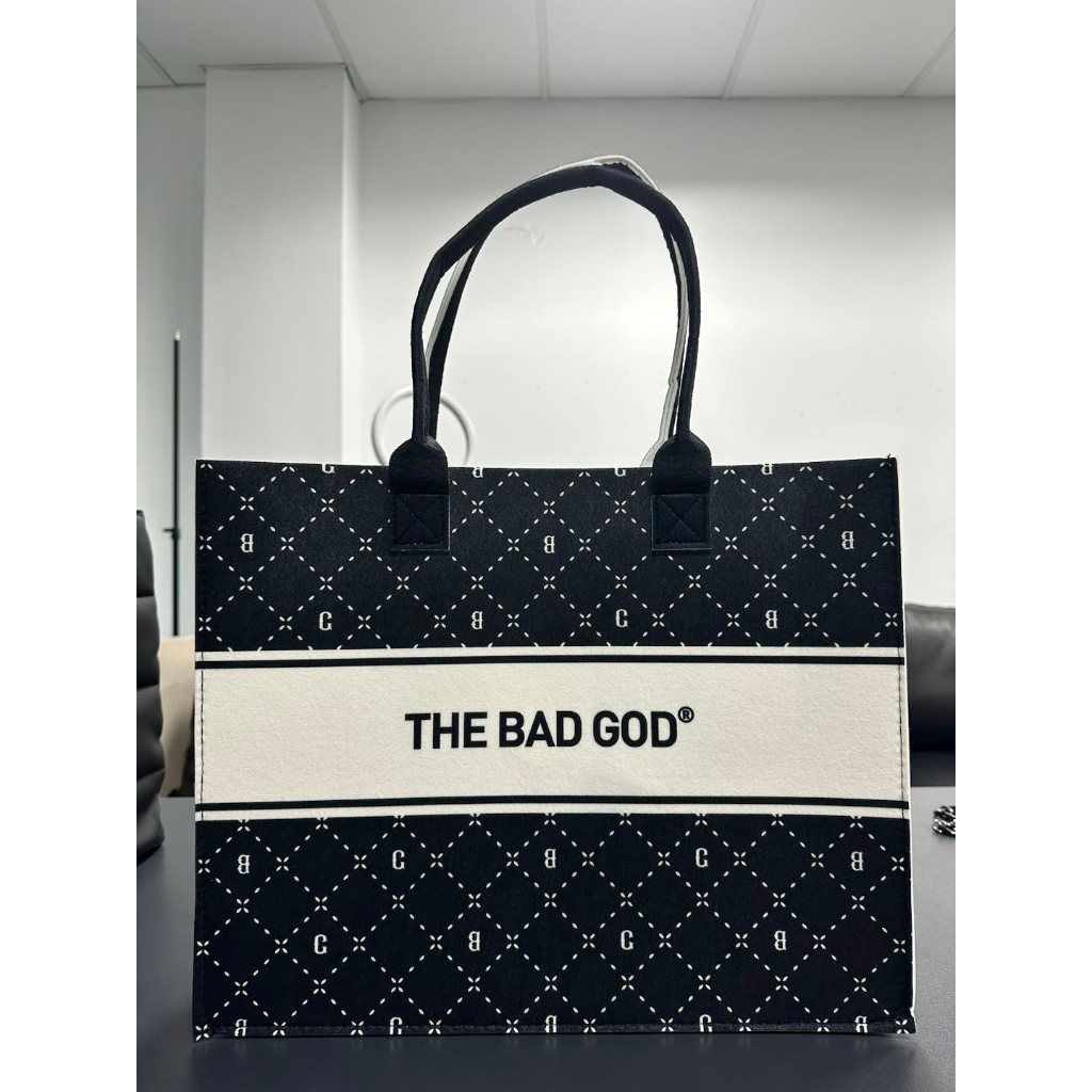 Túi Tote The Bad God Signature Monogram Ver 2.0 Đen | Shopee Việt Nam