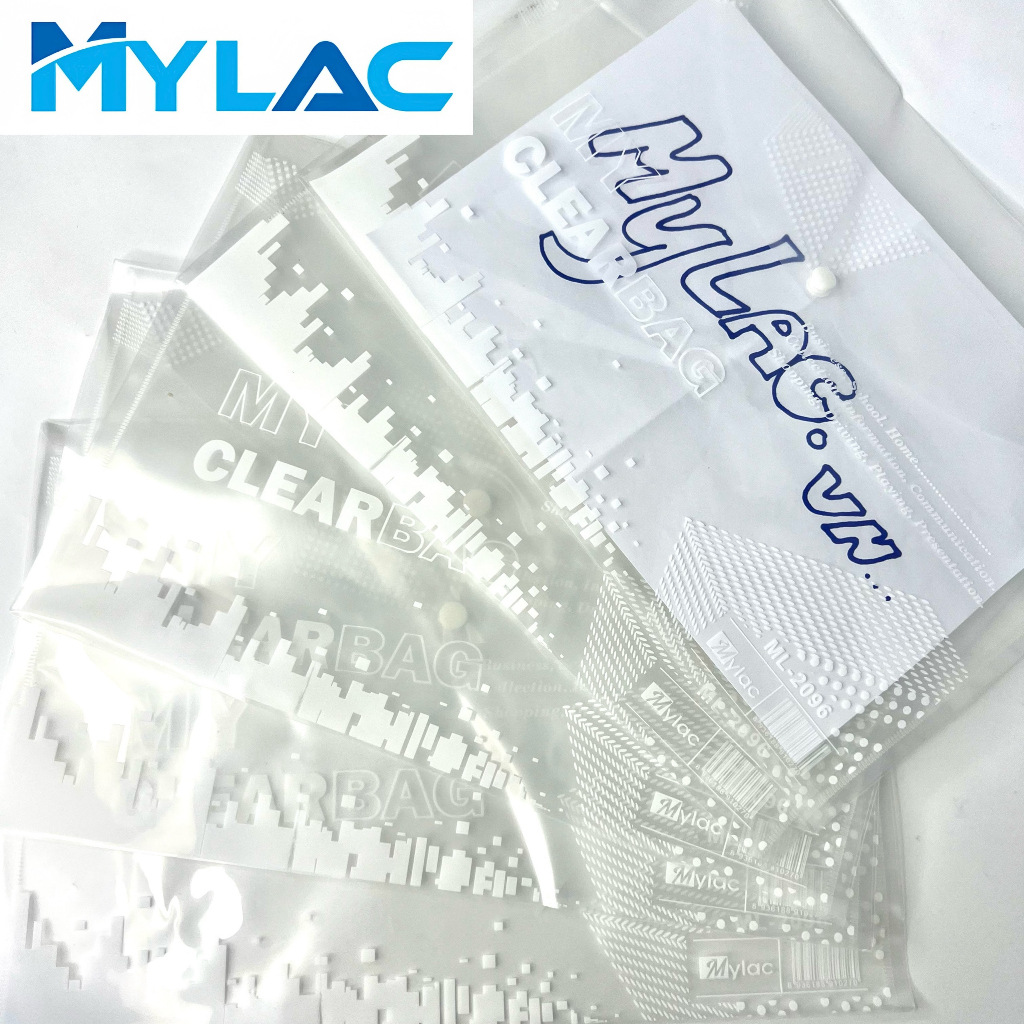 TÚI CLEAR/ TÚI MY CLEAR BAG A4 loại DÀY (MYLAC). Túi cờ lia, túi bép. Hàng thiết kế dày đẹp ...