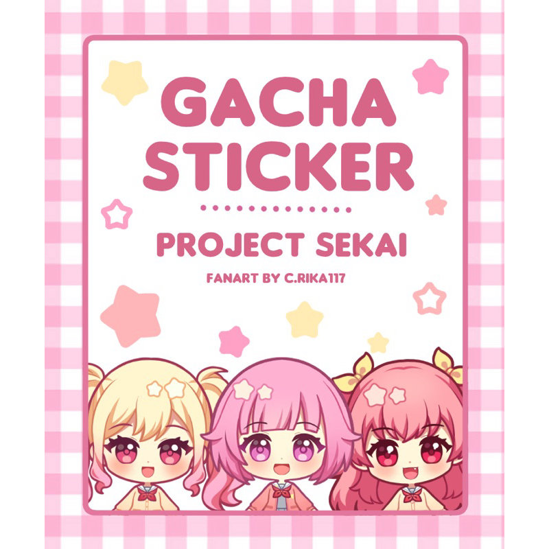 PROJECT SEKAI - Hình dán trang trí ngẫu nhiên (gồm 60 mẫu) | Shopee ...