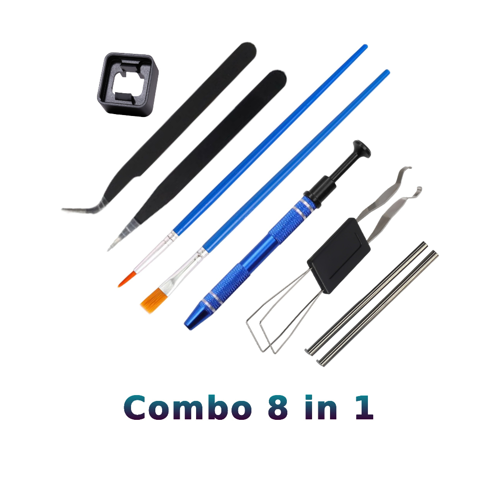 [TOOL] Bộ dụng cụ hỗ trợ lube switch, lube stab cho bàn phím cơ, lube ...