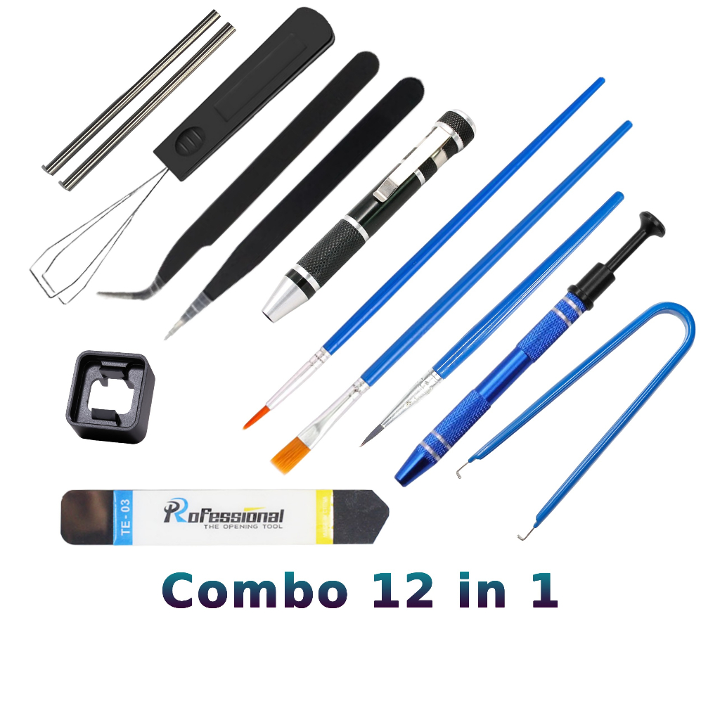[TOOL] Bộ dụng cụ hỗ trợ lube switch, lube stab cho bàn phím cơ, lube ...