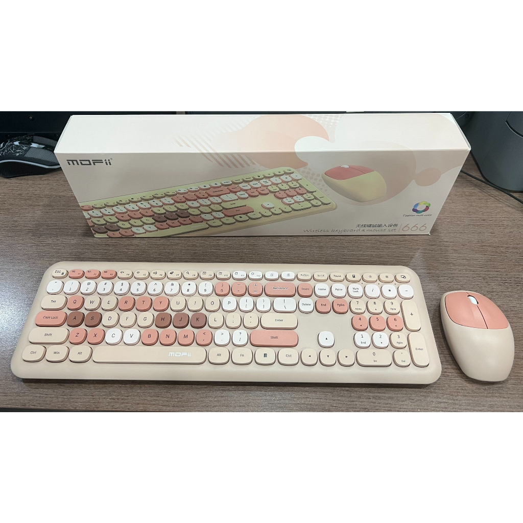 Bộ Bàn Phím Và Chuột Không Dây MOFII SWEET MIXED - Dùng cho PC, Laptop ...