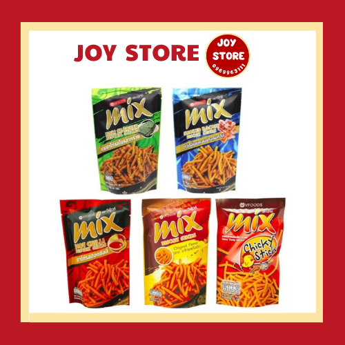Snack bim bim que Mix Vfoods Thái Lan 60g các vị | Shopee Việt Nam