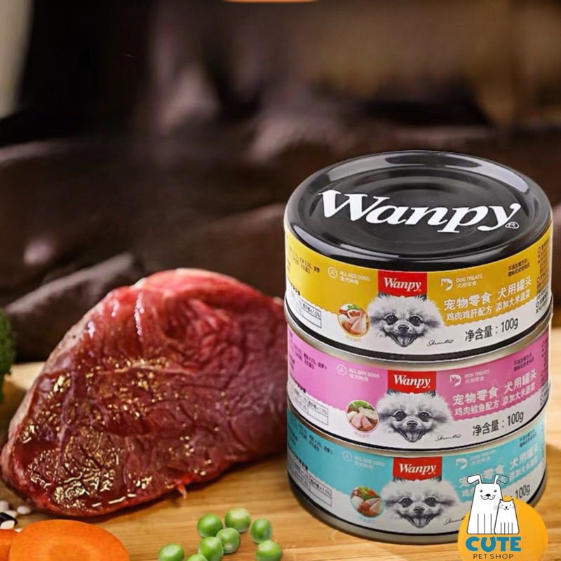 Pate Wanpy thức ăn cho chó hỗ trợ tăng cân bổ sung dinh dưỡng dạng ...