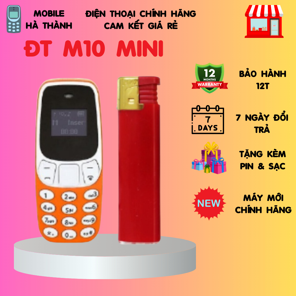 Điện Thoại Nokia M10 Mini Siêu Nhỏ, Siêu Dễ Thương, Có Chức Năng Thay ...