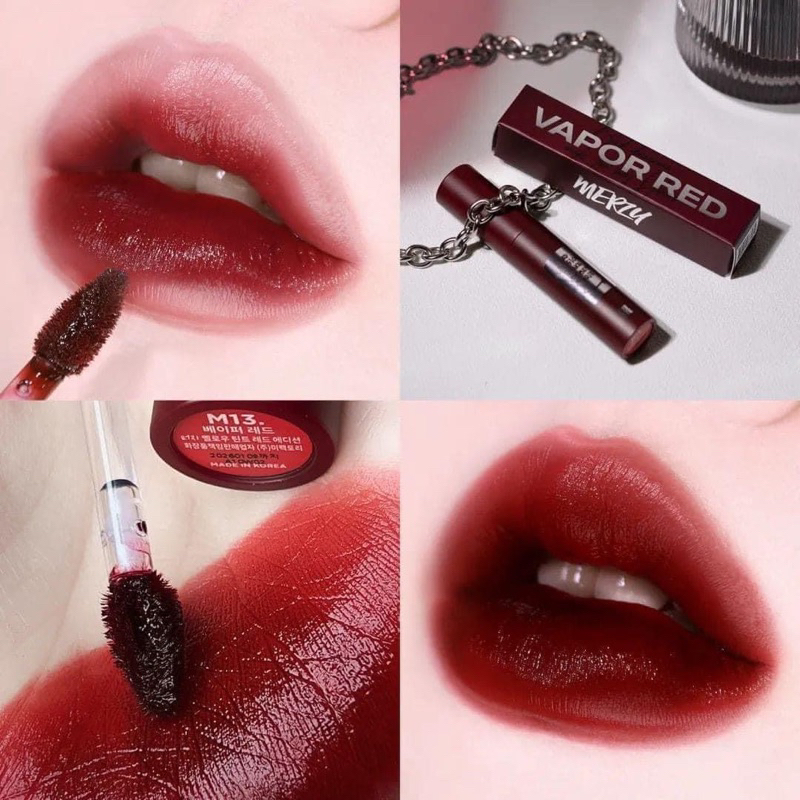 [NEW] [M13 VỎ ĐỎ RED EDITION] Son Kem Lì Hàn Quốc Mịn Mướt, Tôn Da ...