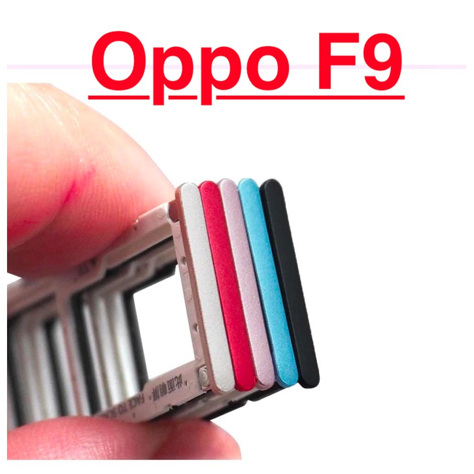 Khay đựng sim OPPO F9 miếng khay chứa thẻ nhớ ổ bắt sim sóng linh phụ ...