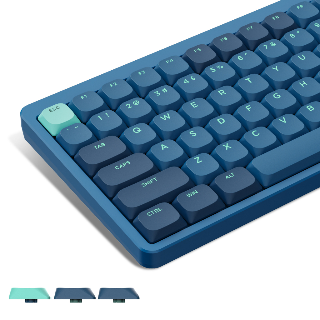Keycap Low Profile, Double Shoot, chất liệu PBT cao cấp, thường dùng ...