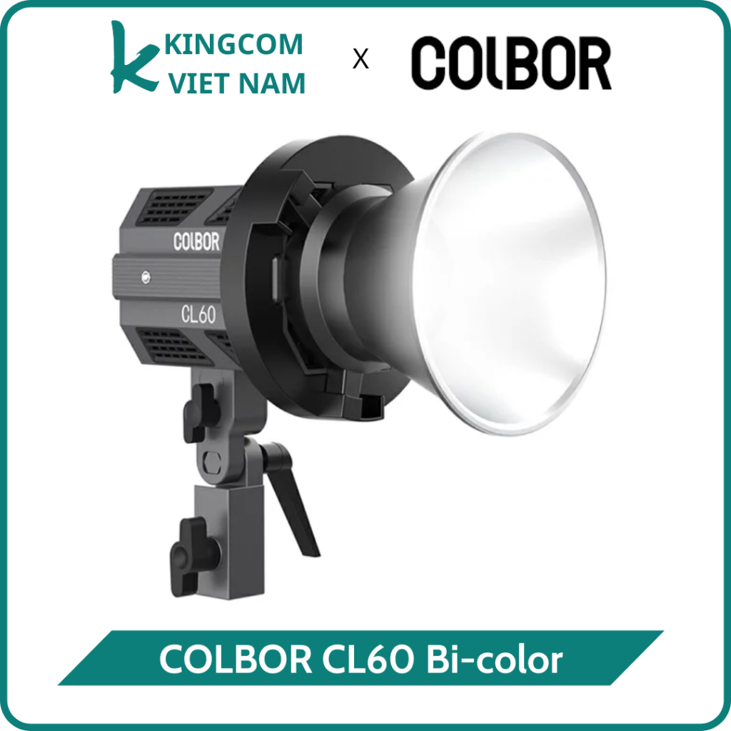 COLBOR CL60 (2700K-6500K) Bi-color LED Video light - Đèn Led Stuido ...