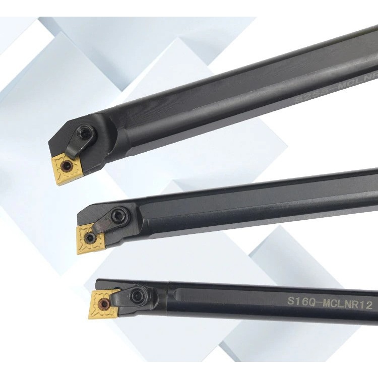 Cán dao tiện ngoài, tiện lỗ lắp chíp C12 (CNMG1204/CNMG120408), cán ...