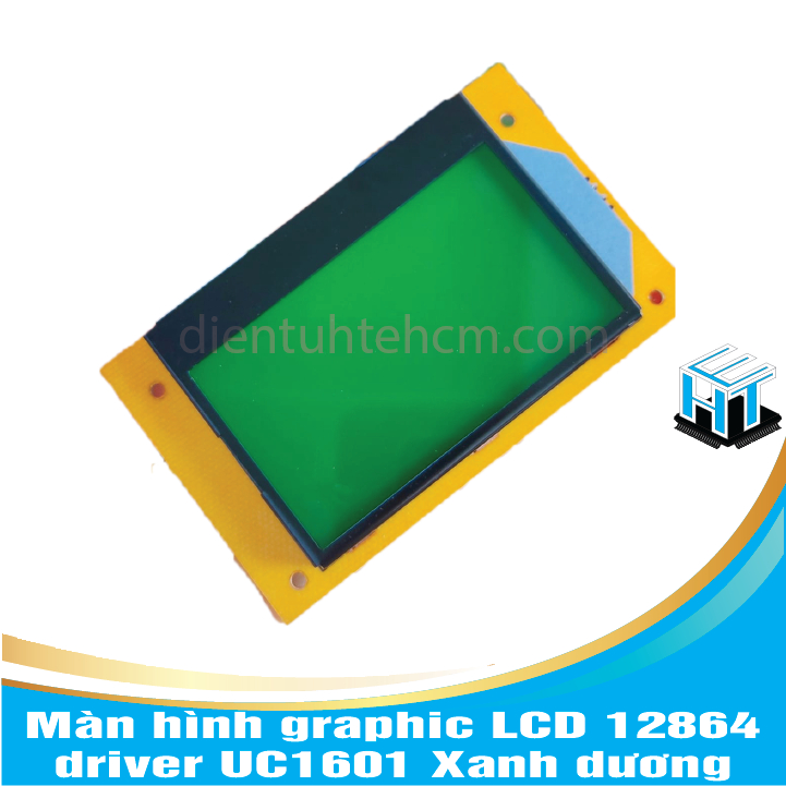 1 Cái Màn hình graphic LCD 12864 driver UC1601 Xanh dương | Shopee Việt Nam