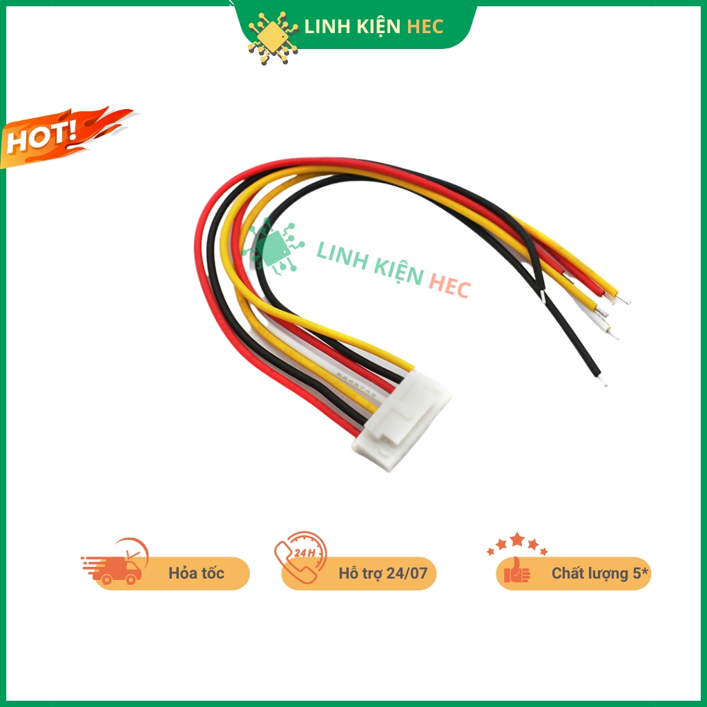 Dây bus 2P 3P 4P 5P 6P 7P 8P 9P 10P XH2.54 dây 22AWG một đầu cắm dài 30cm linhkienhec | Shopee ...