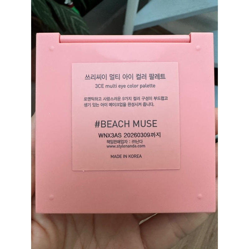 Bảng Phấn Mắt 9 Ô 3CE MOOD RECIPE MULTI EYE COLOR PALETTE OVERTAKE BEACH MUSE | Shopee Việt Nam
