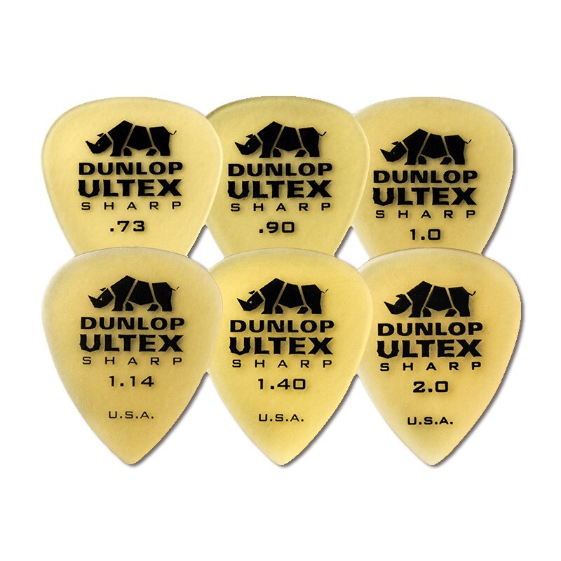 Phím, pick đàn guitar chính hãng Dunlop Ultex Sharp 433R-Nhập Mỹ ...