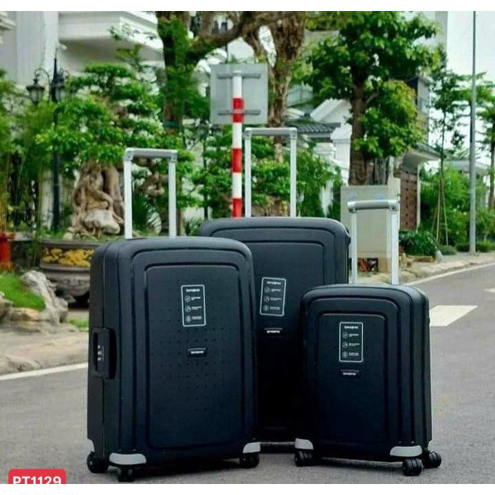 Sét Valy Samsonite Màu Đen - Made in EU xịn xò của hãng Samsonite ...