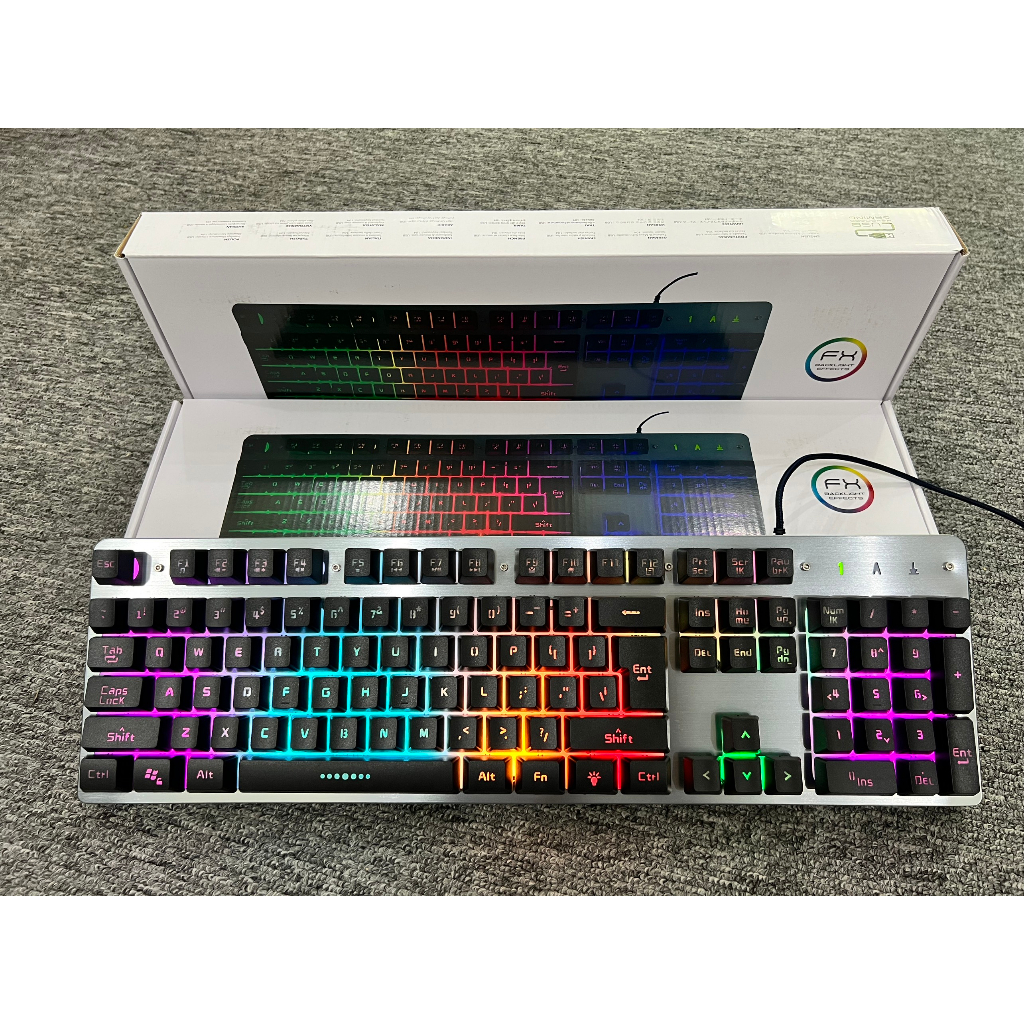 Bàn Phím Máy Tính Giả Cơ cao cấp Gaming LED FX BACKLIGHT EFECTS K2 Có ...
