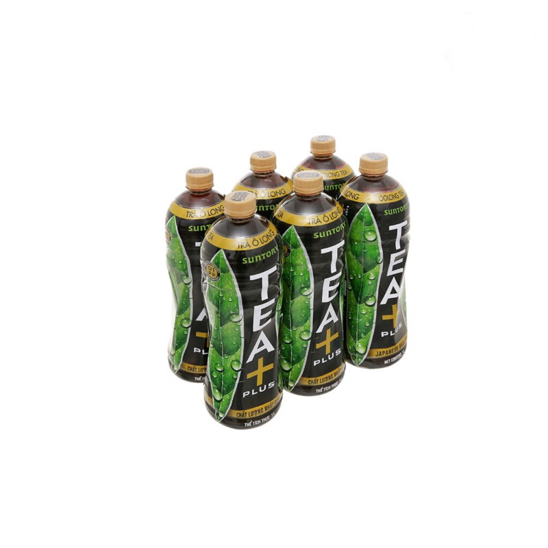 Trà ô long Tea Plus chai 1L (Lốc 6 Chai) | Shopee Việt Nam