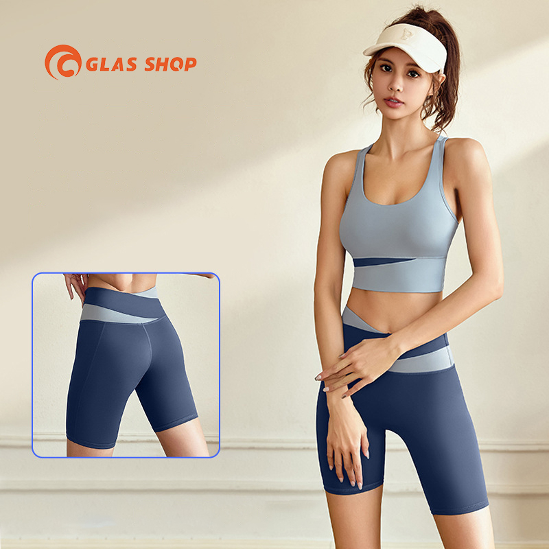Bộ Tập Gym Yoga Nữ Quần Lửng Bộ Thể Thao Nữ Áo Có Mút Ngực Co Giãn 4 Chiều - GL8 | Shopee Việt Nam