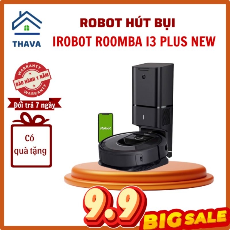 [NHẬT BẢN] Robot hút bụi tự đổ rác IROBOT ROOMBA I3 PLUS / I3 + | Shopee Việt Nam