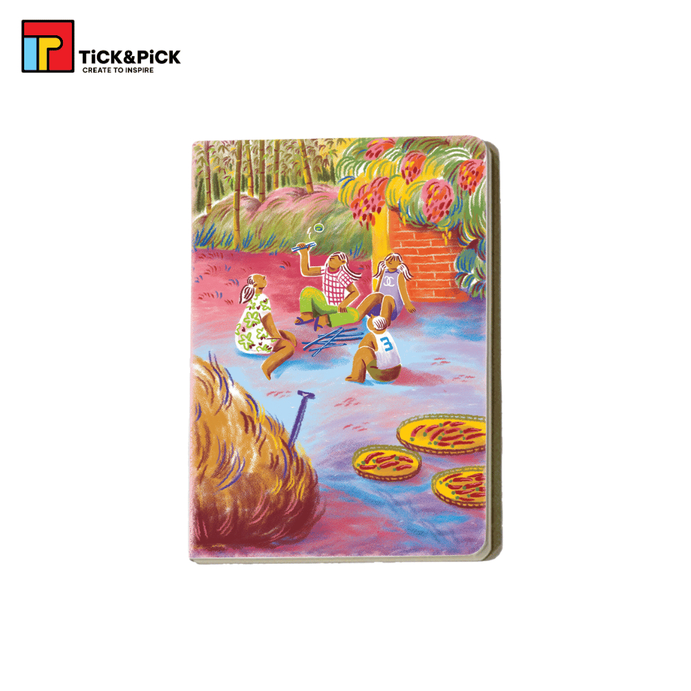 Sổ Tay TICK & PICK Bìa Da PU 120 Trang Họa Tiết Dễ Thương Và Độc Đáo ...