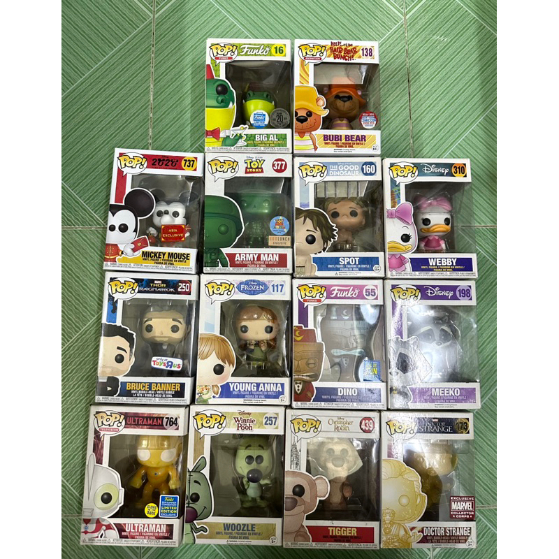 Mô hình funko pop real, fullbox 2nd hand (box từ 7-9/10) | Shopee Việt Nam