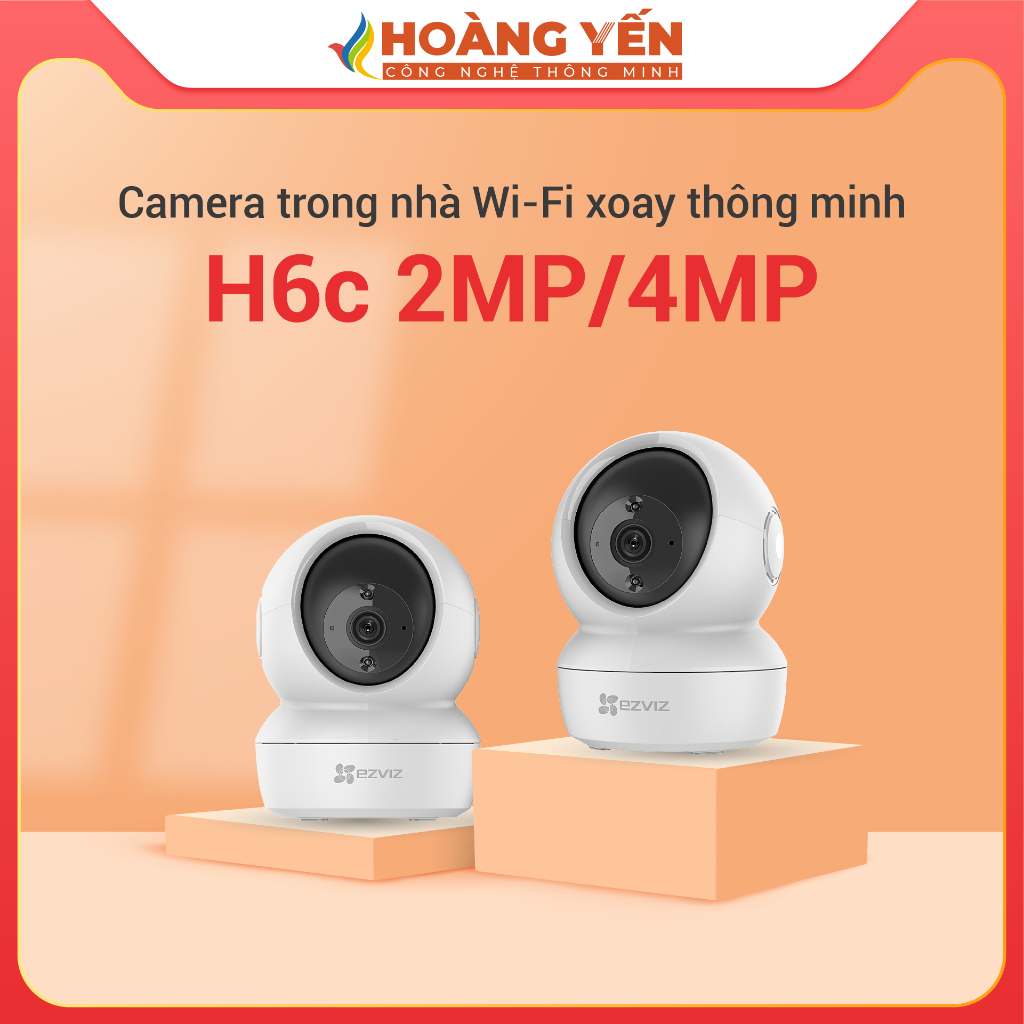 Camera 360 Độ IP Wifi Ezviz H6C 2K⁺ 4MP (Bản nâng cấp Ezviz C6N/ TY1 ...