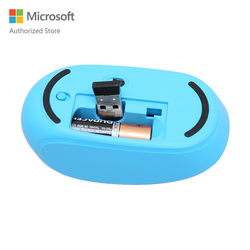Chuột không dây Microsoft 1850 - xanh nước biển | Shopee Việt Nam