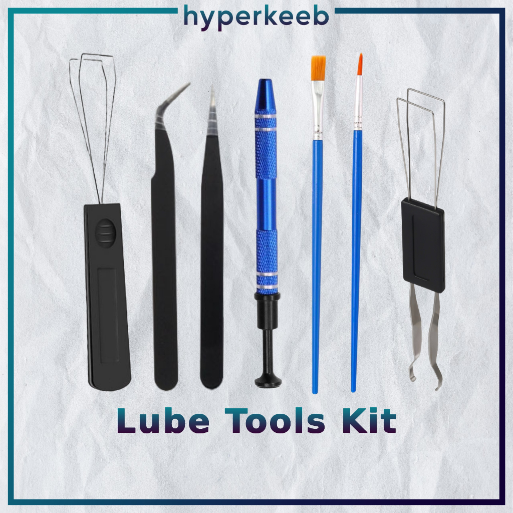 [TOOL] Bộ dụng cụ hỗ trợ lube switch, lube stab cho bàn phím cơ, lube ...