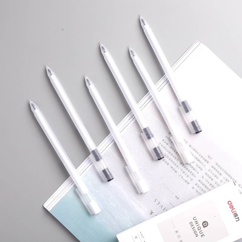 Bút Gel Nước Deli A117 Ngòi 0.5Mm Viết Trơn Có Bán Kèm Ruột Thay ...