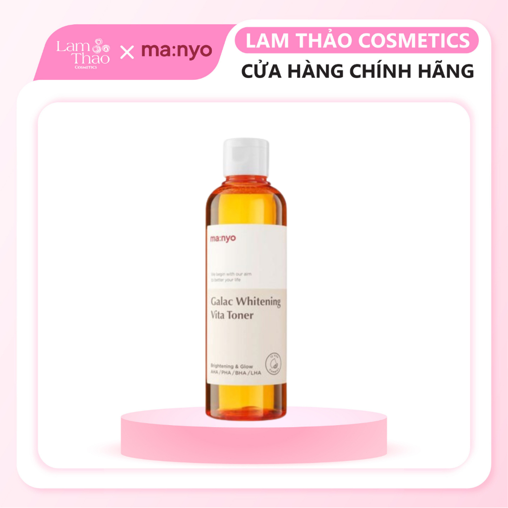 Nước Hoa Hồng Dưỡng Trắng Da Manyo Galac Whitening Vita Toner 210ml ...