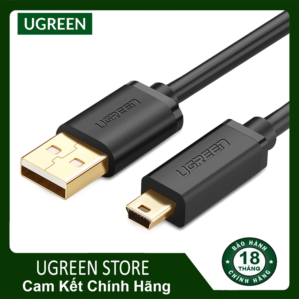 Cáp USB 2.0 Sang Mini USB 2.0 , Dây Cáp Usb Cáp Chính Hãng Ugreen ...