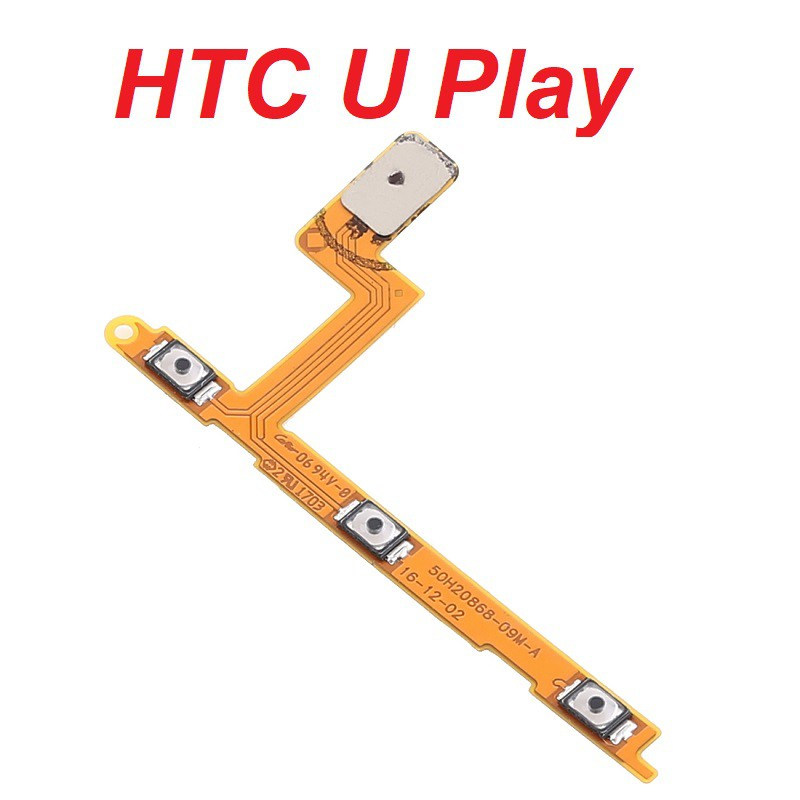 Mạch nút nguồn HTC U Play dây cáp nút mở nguồn điều chỉnh volum tăng ...