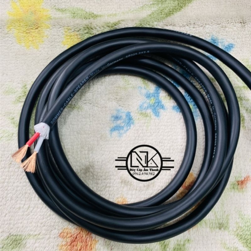 Dây loa Sommer 2x2.5 đồng nguyên chất hàng loại 1 | Shopee Việt Nam