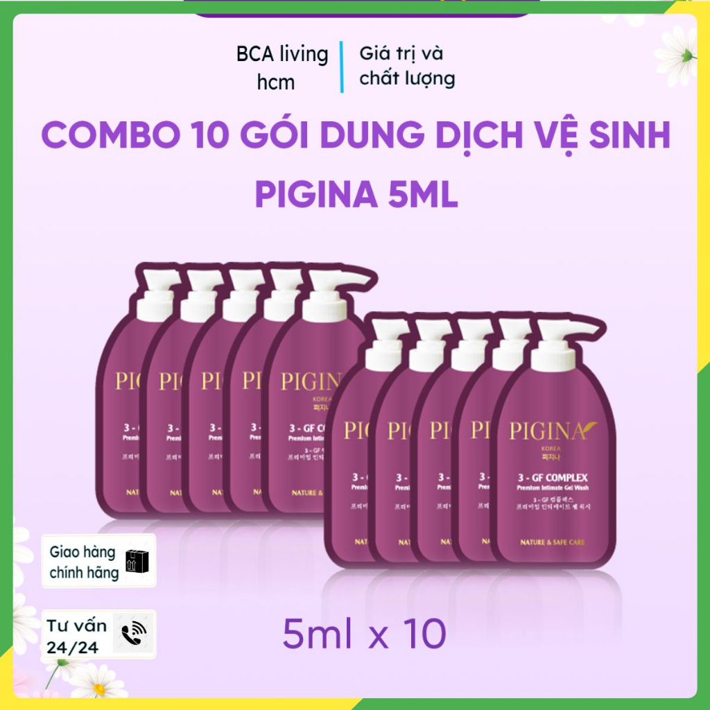 pigina dung dịch vệ sinh làm hồng vùng kín chăm sóc toàn diện cô bé của ...