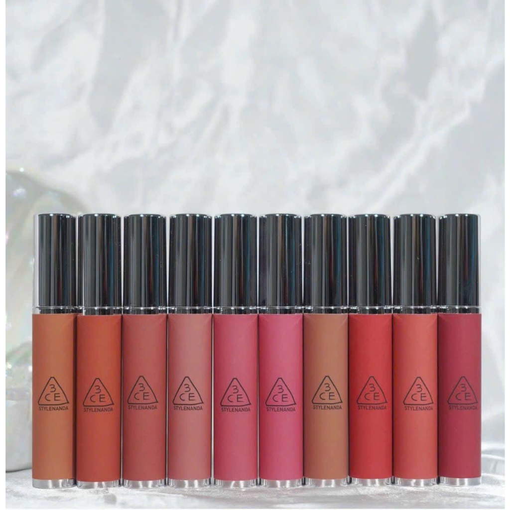 Son Kem Lì 3CE Hazy Lip Clay-Hipamine Warm Brownie Whip Red Plum ...