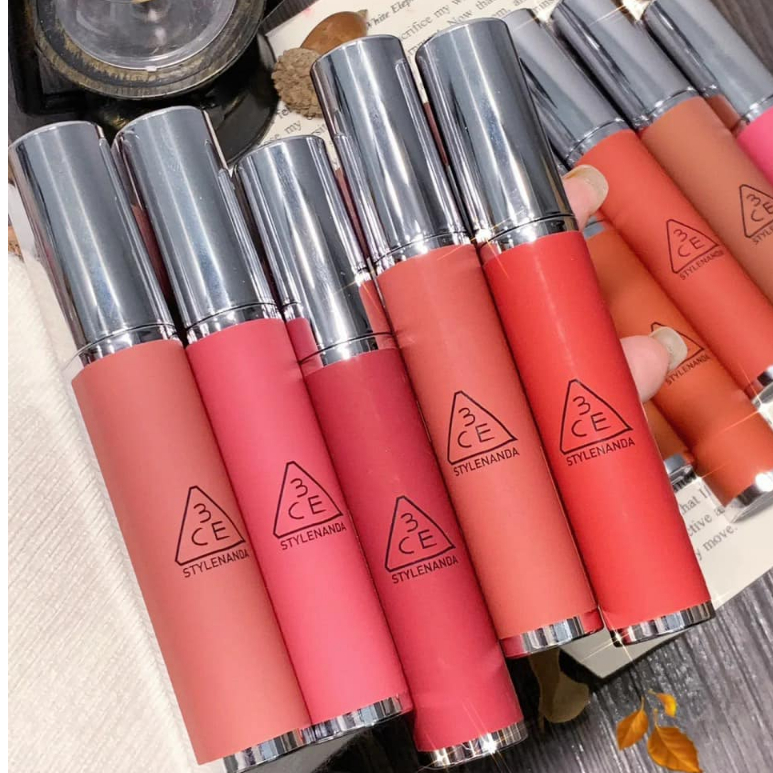 Son Kem Lì 3CE Hazy Lip Clay 4g/ Hipamine/ Warm Brownie/ Whip Red/ Plum ...