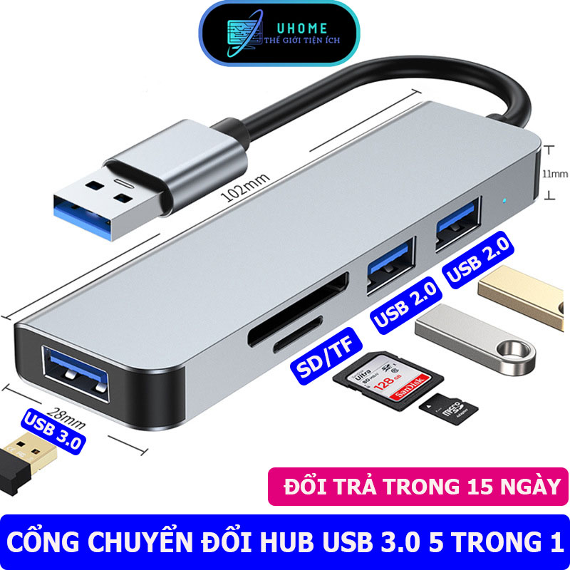 HUB Type C và HUB USB 3.0 - Cổng chuyển đổi HUB USB Type-C - USB 3.0 to ...