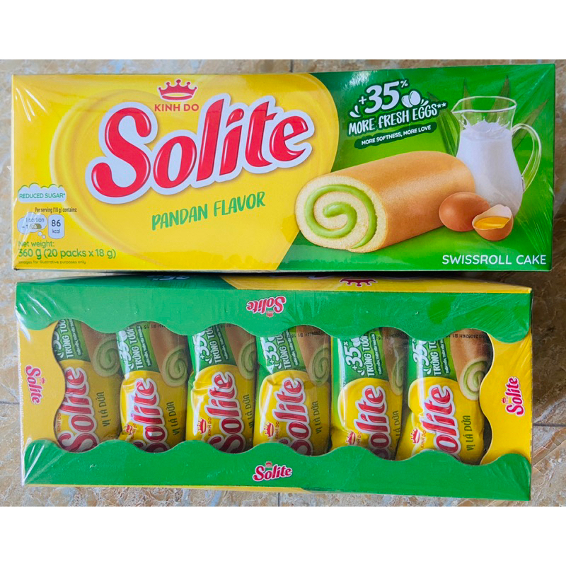 Bánh Bông Lan Solite 360g (20cái x 18g) | Shopee Việt Nam