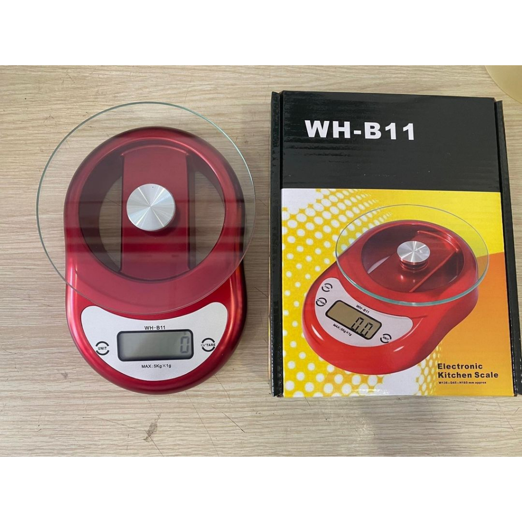 Cân Điện Tử Nhà Bếp 5kg/1g WH-B11 + Tặng kèm 2 Viên Pin | Shopee Việt Nam