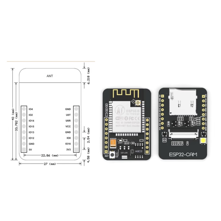 Kit Thu PhÁt Wifi Ble Esp32 Camera Esp32 Cam Ai Thinker Shopee Việt Nam