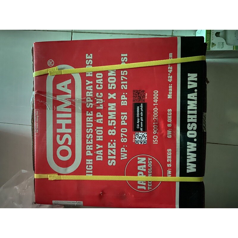 Dây hơi dây cao áp Oshima No1 8.5x50m dùng cho máy xịt | Shopee Việt Nam