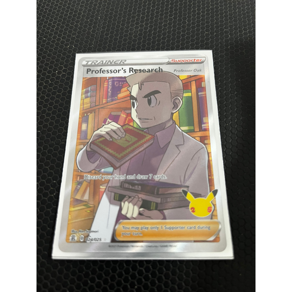 [ Pokemon ] 01 thẻ trò chơi Professor's Research - 24/25 - Full Art ...