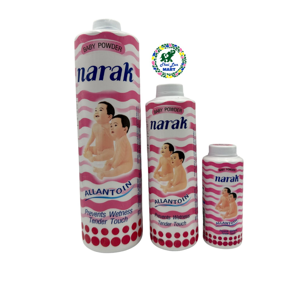 Phấn narak baby powder mát da giảm rôm sảy cho bé hàng nội địa chính ...