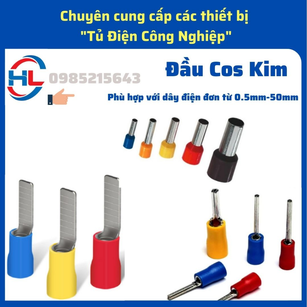 [1000 Chiếc] Cos kim, cos kim rỗng, kim thông, cos pin rỗng, cos đồng | Shopee Việt Nam