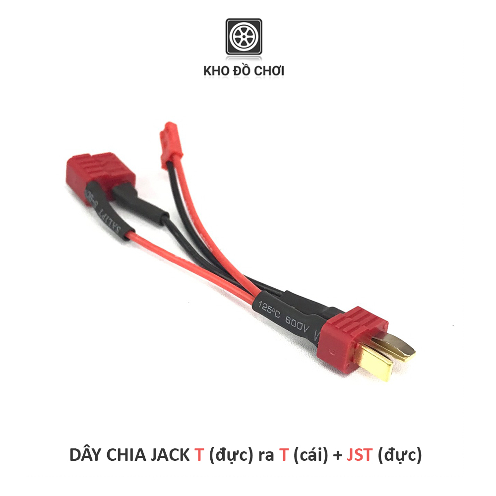 Dây chuyển đổi dầu jack cắm chữ T, JST | Shopee Việt Nam