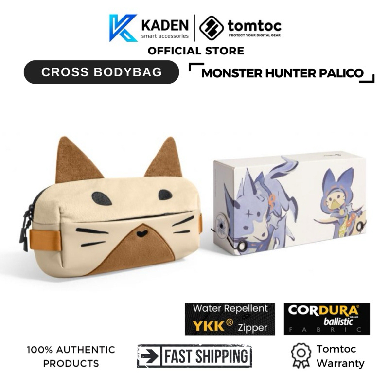 Túi Đeo Chéo Tomtoc X Monster Hunter Palico Edc Sling Bag 4L Minimalist – H02A4S2 - Hàng chính ...