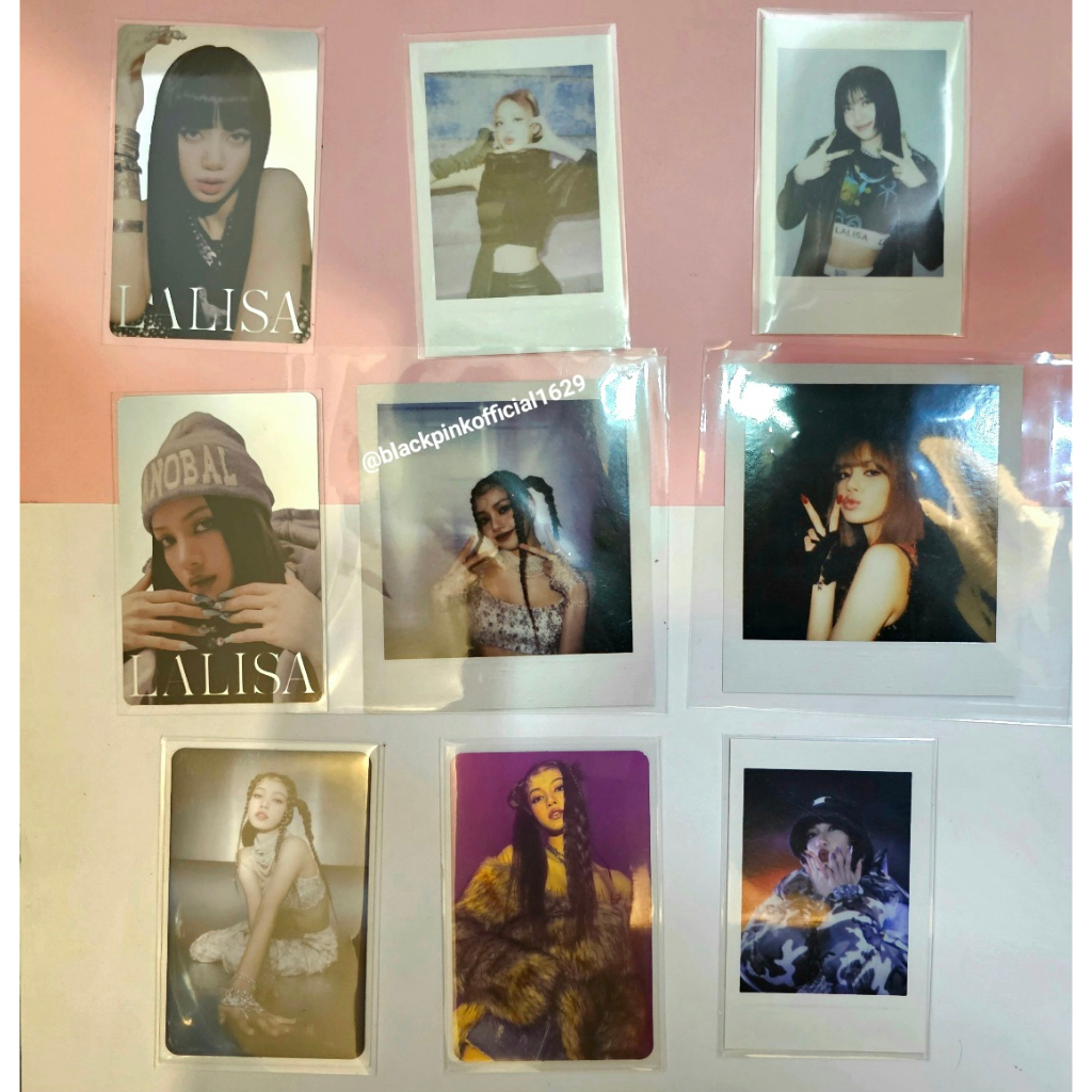 [Chính hãng - Sẵn] Card Off Lisa Blackpink (tổng hợp official card ...